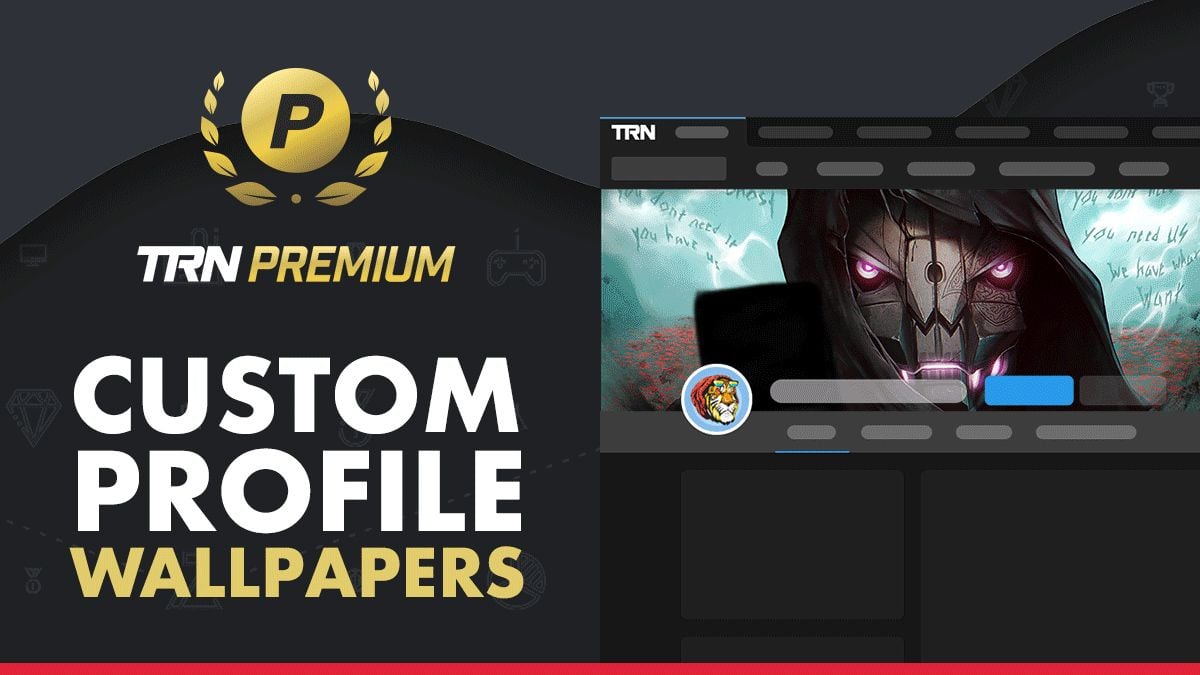Custom Profile Avatar and Background with TRN Premium - Tracker Network