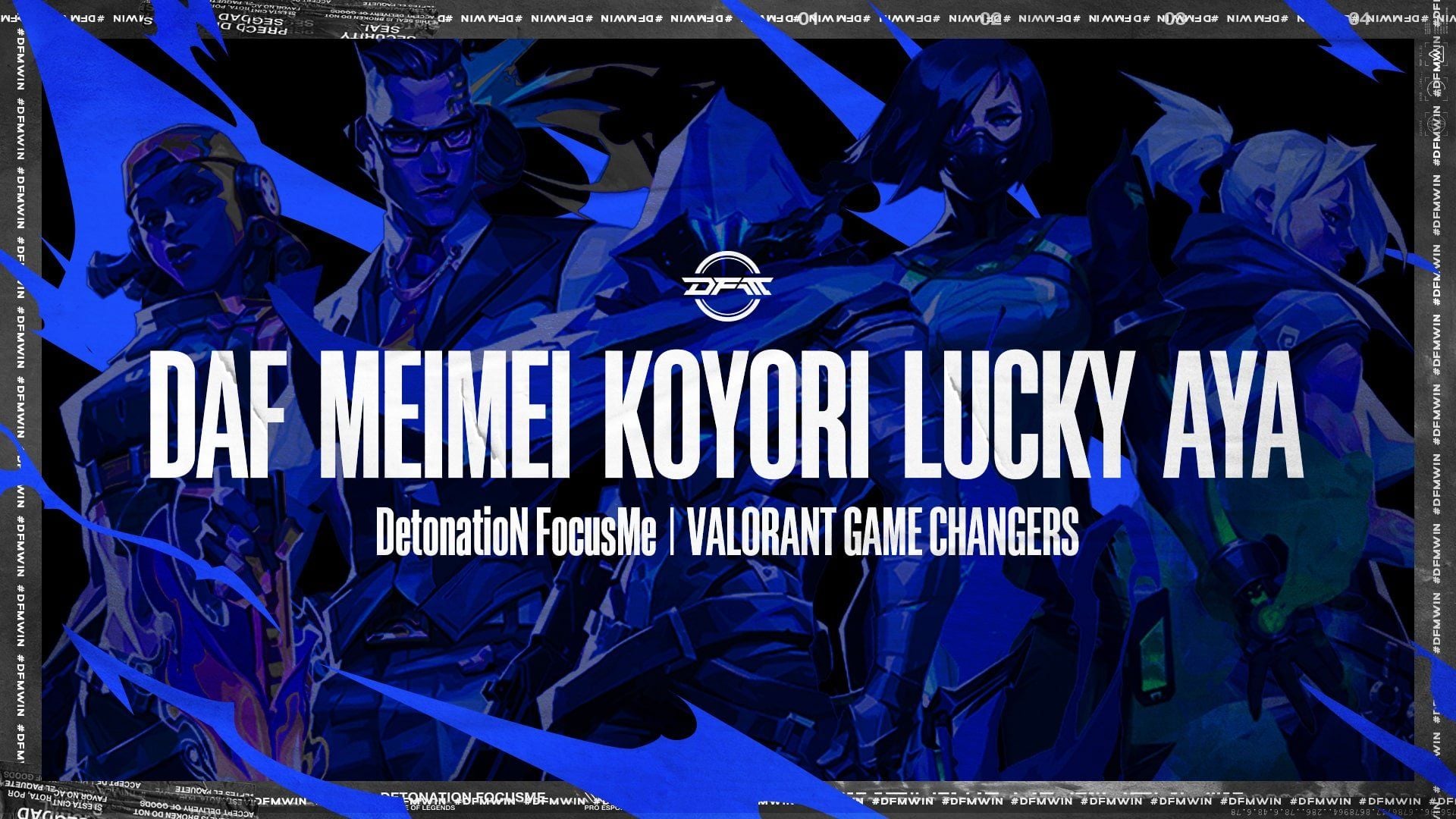 DetonatioN FocusMe reveals VCT Game Changers roster - Valorant Tracker
