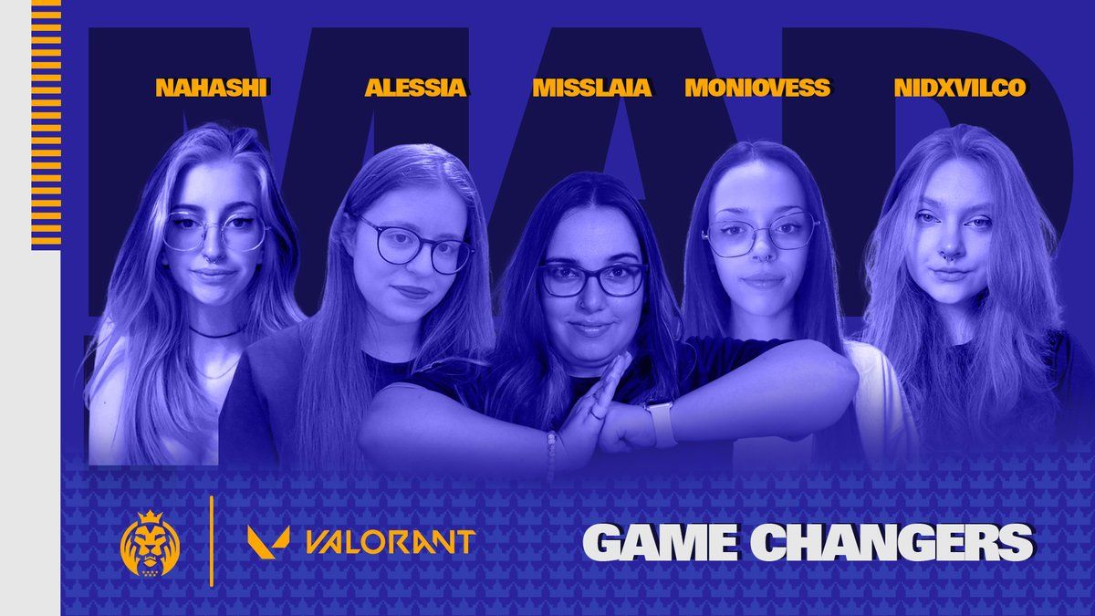 MAD Lions announce VCT Game Changers roster - Valorant Tracker