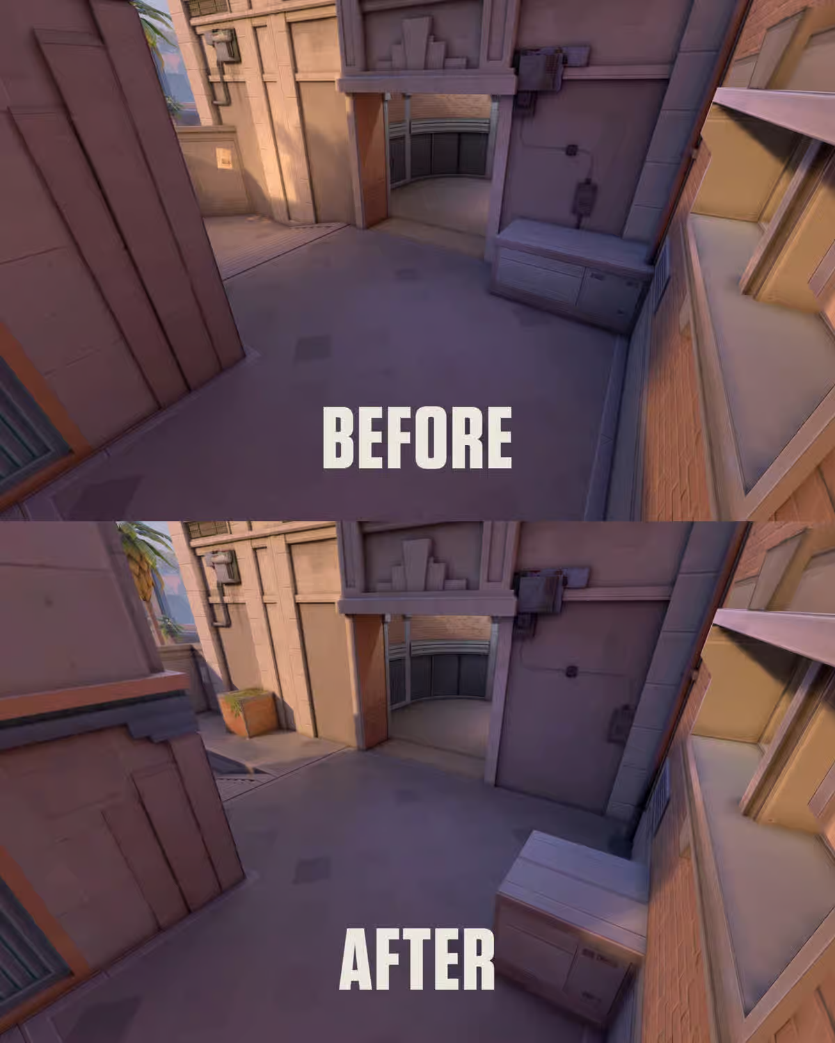 All Sunset Map Changes in Valorant Patch 9.08 - Valorant Tracker