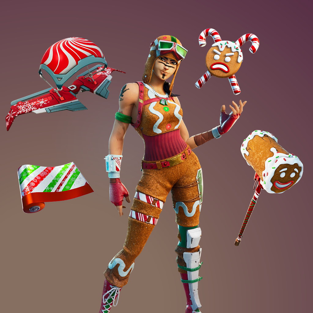 Gingerbread Brigade Bundle - Locker - Fortnite Tracker