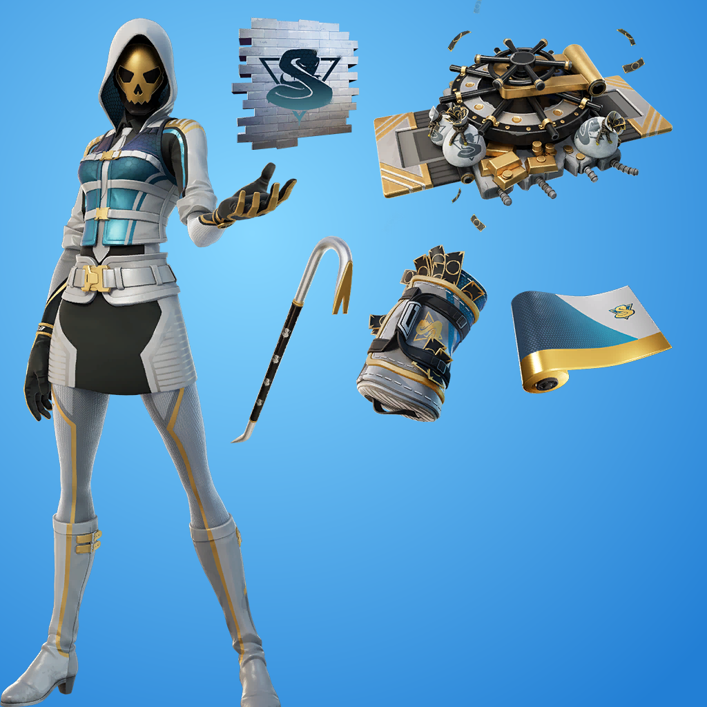 Gold Blooded Ace Bundle - Locker - Fortnite Tracker